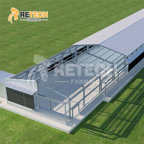 Poultry House Buildings Modern Layer Chicken Farm